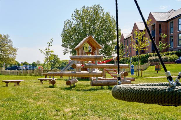 New play park facilities added to riverside development