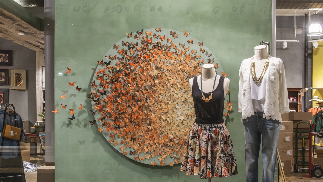 Inside Anthropologie's creative window displays