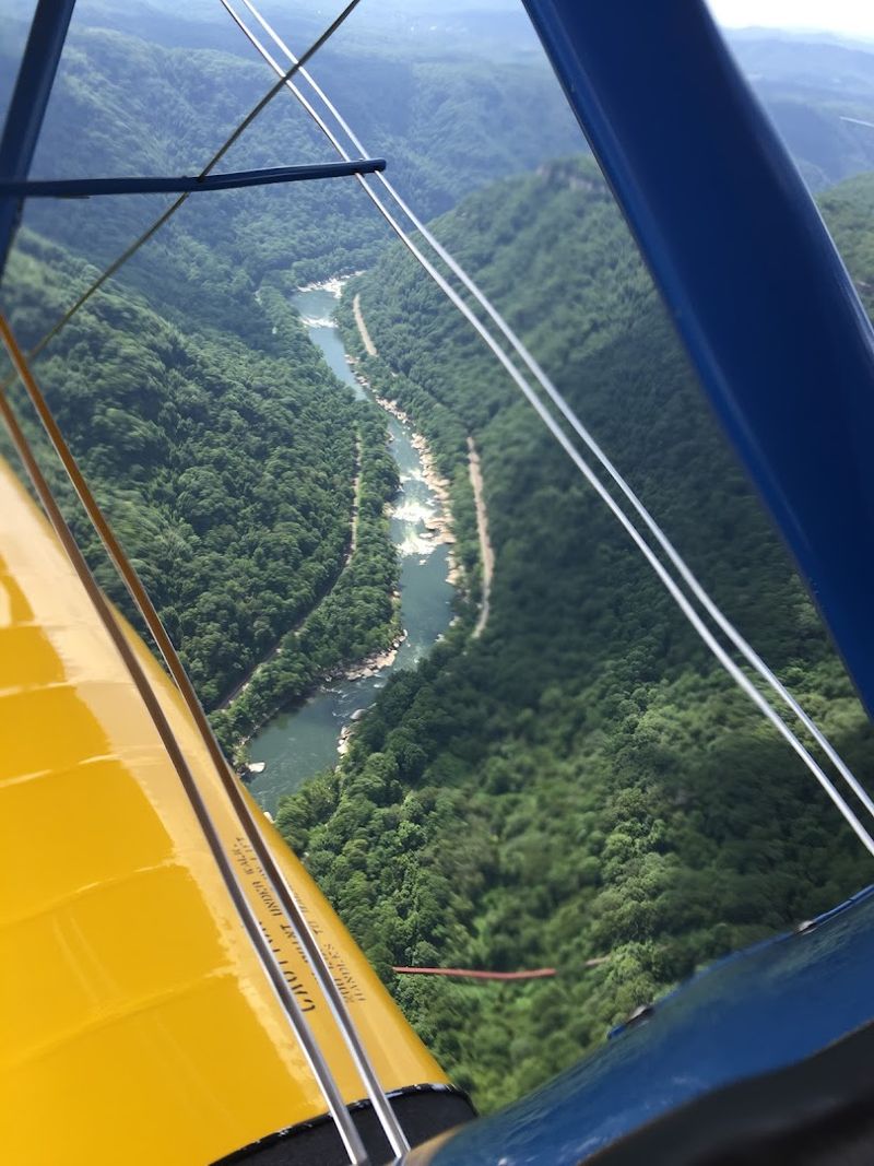 You can fly over West Virginia’s newest national park in an open ...