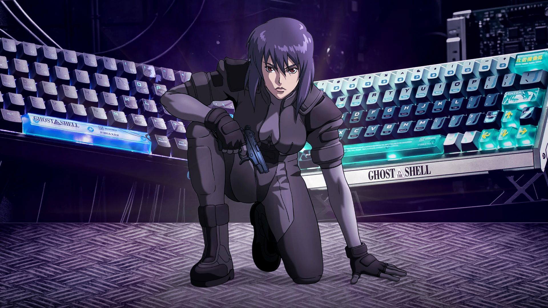 Ghost in the Shell officially drops new cyberpunk gaming gear collection