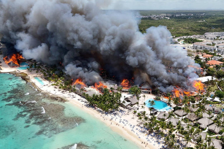 Deadly fire tears through luxury Dominican Republic hotel resort