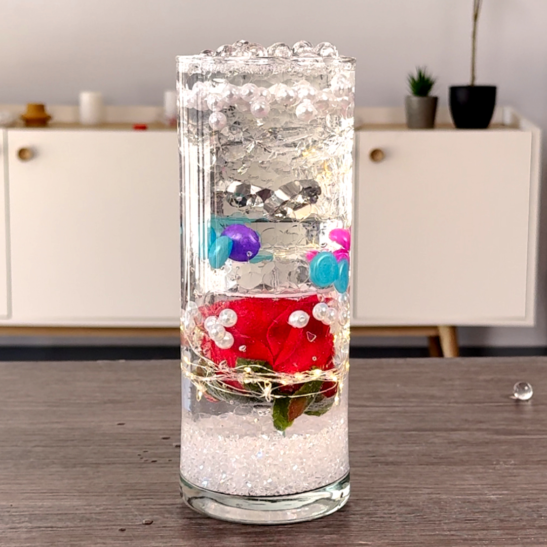 ¡Una fácil decoración de mesa romántica! 🌹 ️