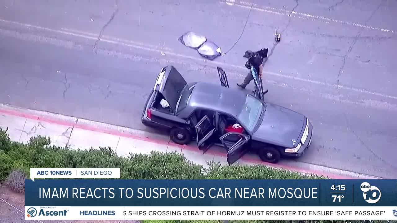San Diego Islamic Center imam speaks out after suspicious car with Nazi ...