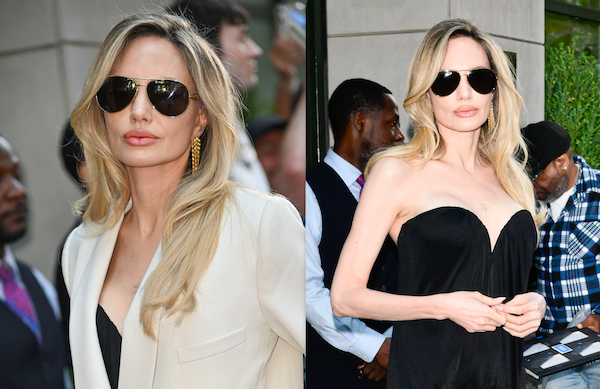 Plus blonde que jamais, Angelina Jolie adopte le très chic « blond ...