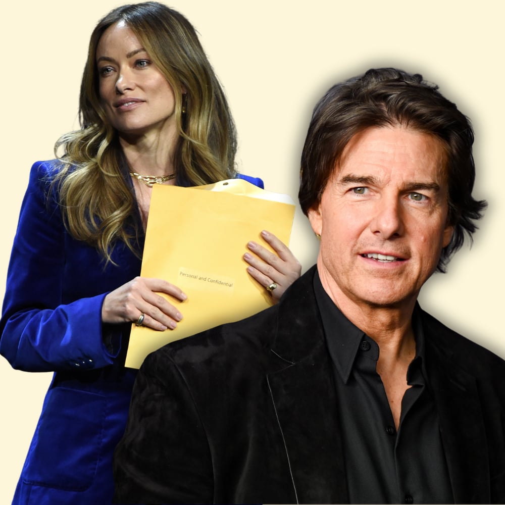 Olivia Wilde was served custody papers on stage. Then Tom Cruise said ...