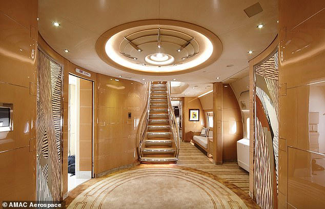 First peek inside Trump's swish new $400m Air Force One: That new-plane ...