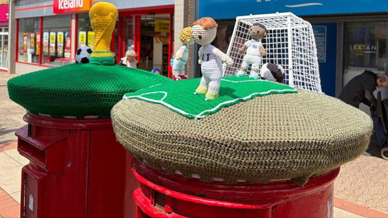 Post boxes kitted out for World Cup