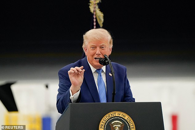 Another blow in Trump's $14.2m Reflecting Pool revamp as 'American flag ...