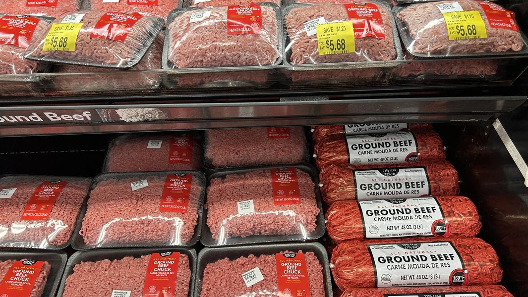 Safe storage and handling of ground beef