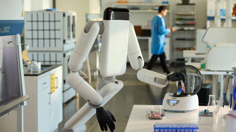 El extraño robot que quiere neutralizar al humanoide chino con un ...
