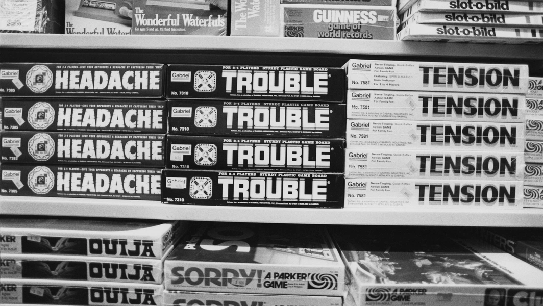 12 classic board games from the 1970s and 1980s