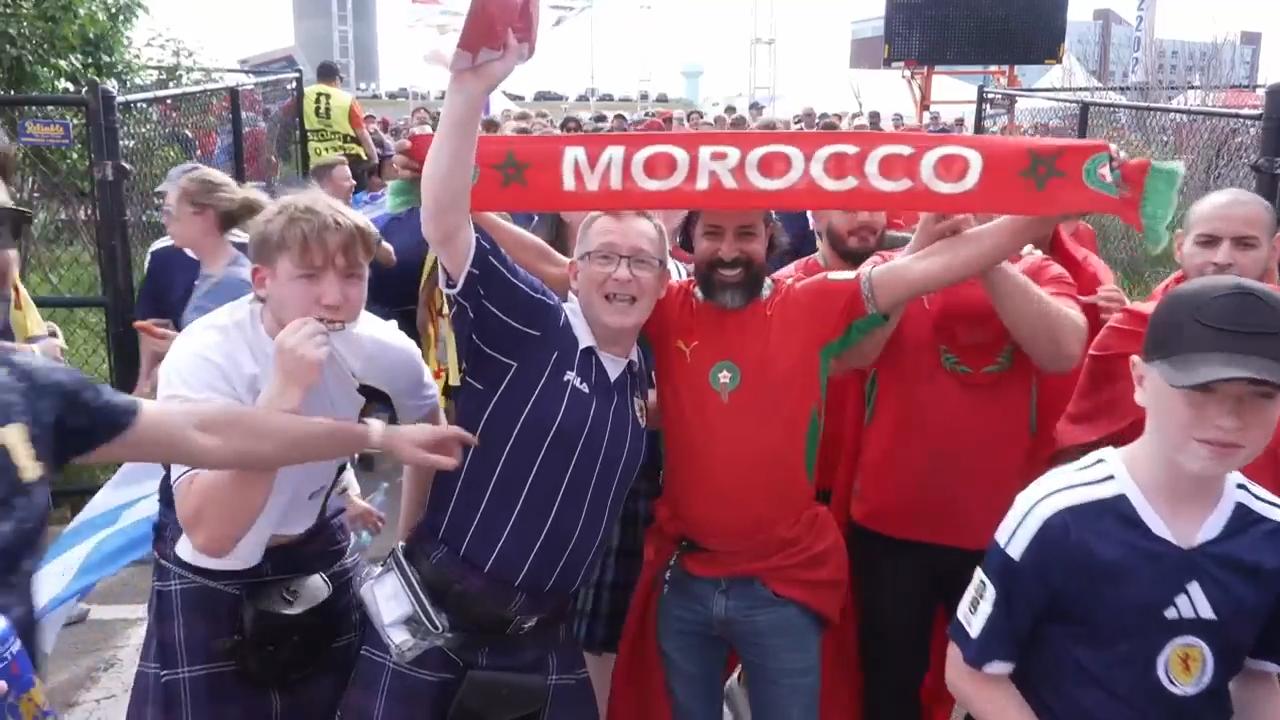 Fans react to Morocco's 1-0 win over Scotland in World Cup