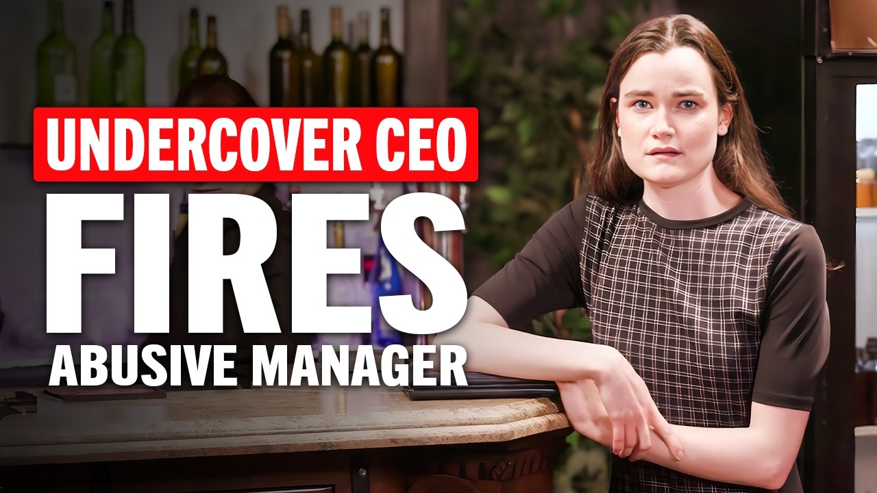 Abusive manager bullies staff until the CEO reveals her identity