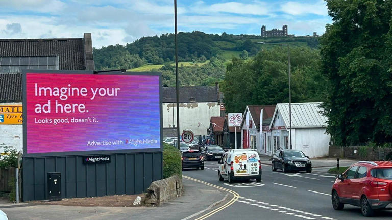 Concerns over town's 'monstrosity' billboard