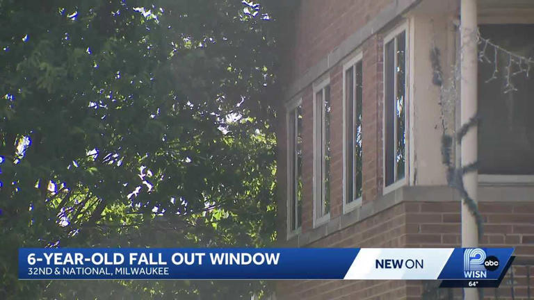 Milwaukee police: 6-year-old fell from second-floor window