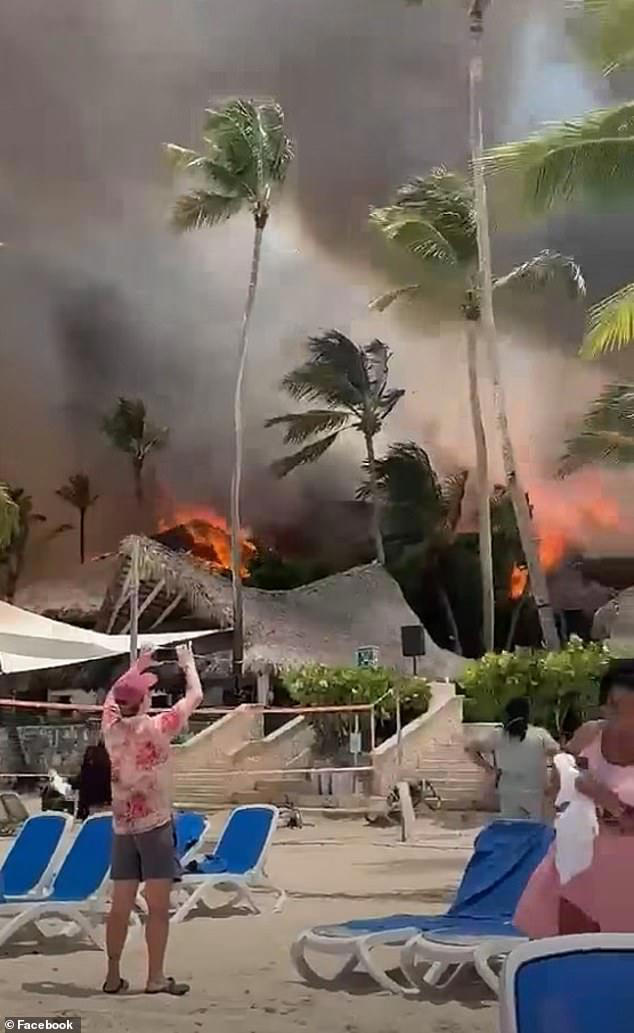 At least one dead as horror fire at luxury beach resort beloved by ...