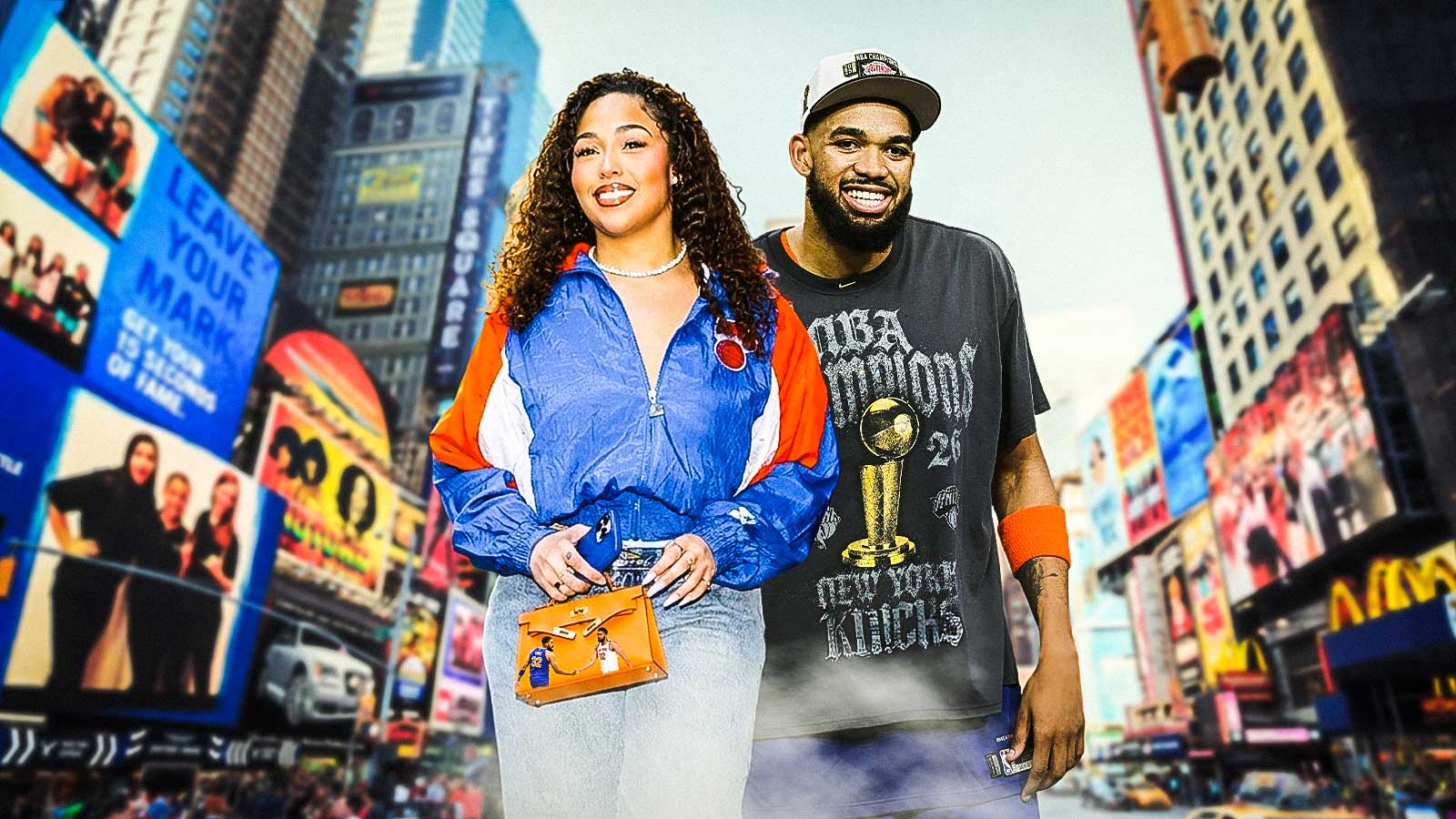 Exclusive: 'Shocked' Jordyn Woods on Karl-Anthony Towns, Knicks' bond ...
