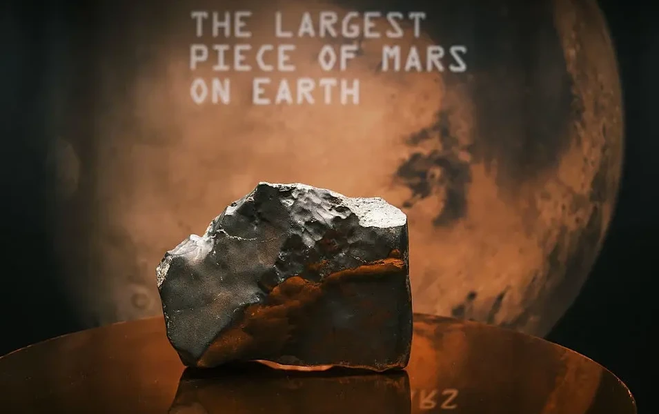 First garnet found in Martian meteorite may rewrite Mars history