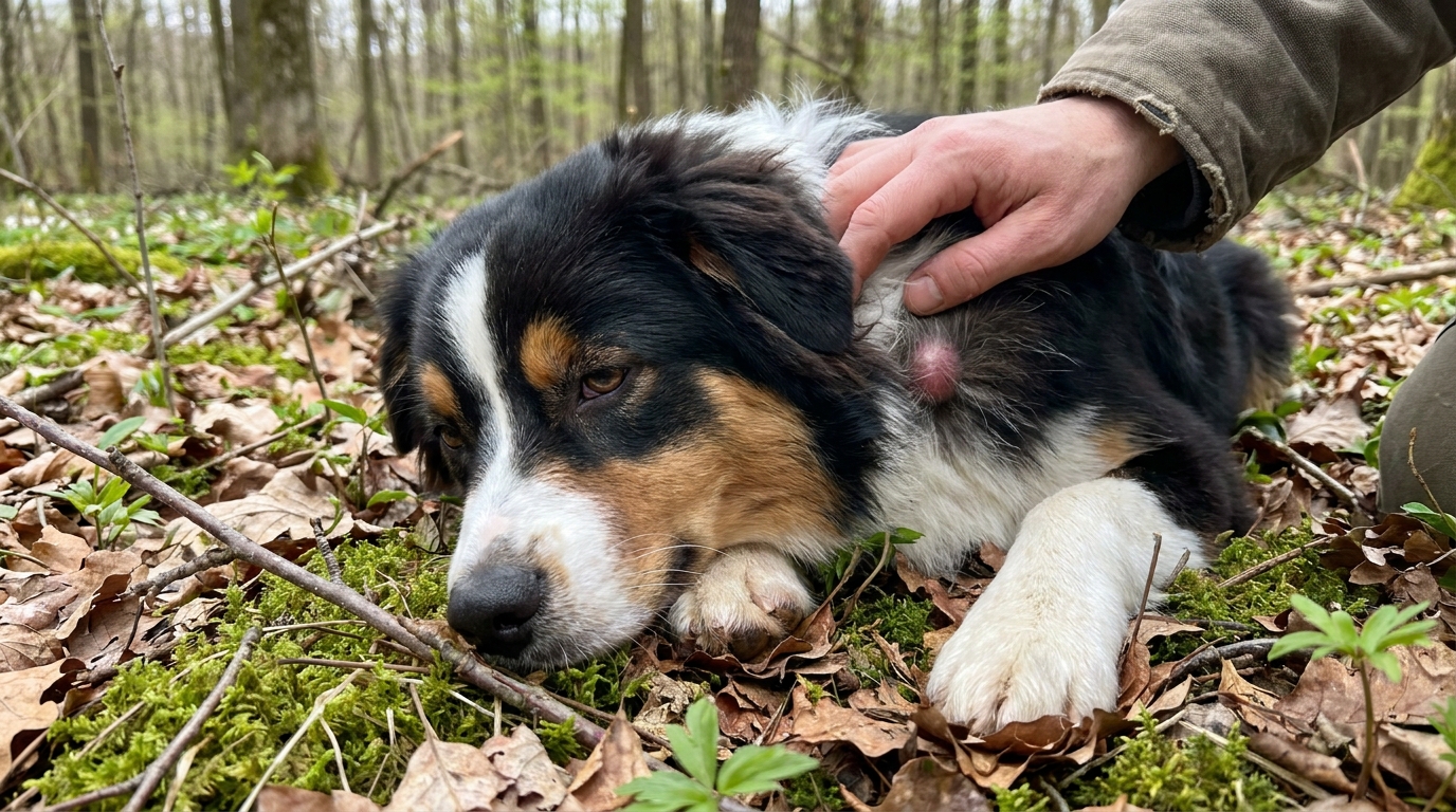 « Elle avait une grosse boule sous le ventre » : sa chienne de 1 an ...