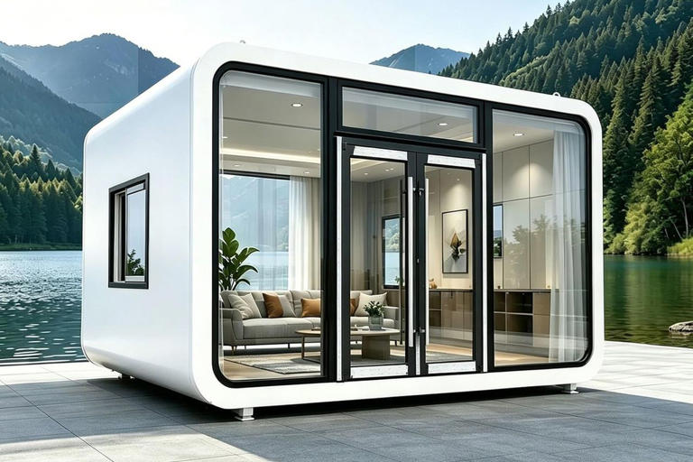Amazon just listed a cozy, tiny home-style cafe with 2 floors and a ...