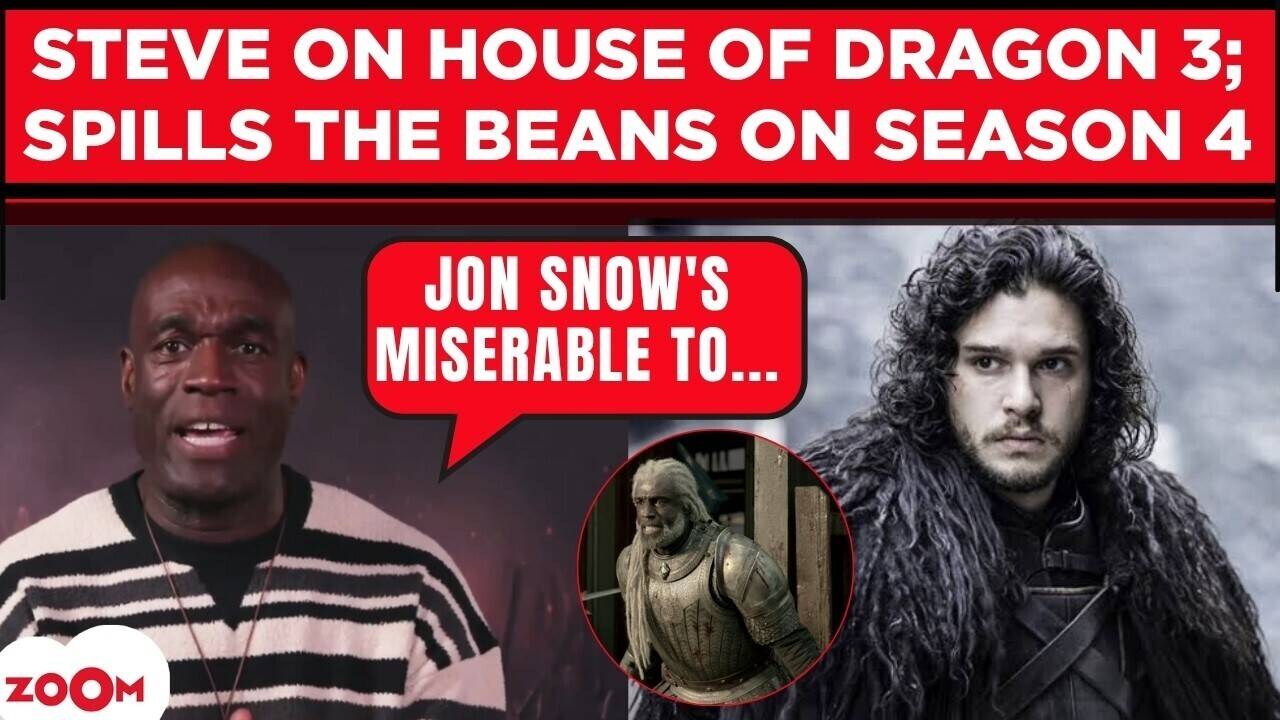 Steve Toussaint discusses his role as Lord Corlys in House of the ...