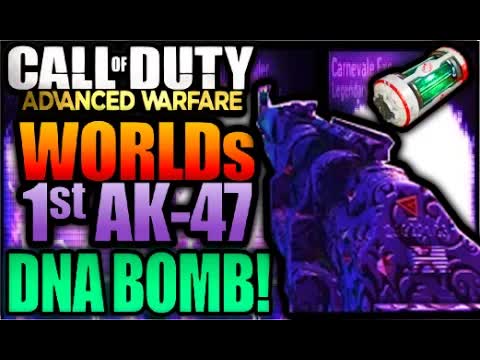 COD Advanced Warfare AK-47 DNA bomb gameplay & review! Worlds first ...