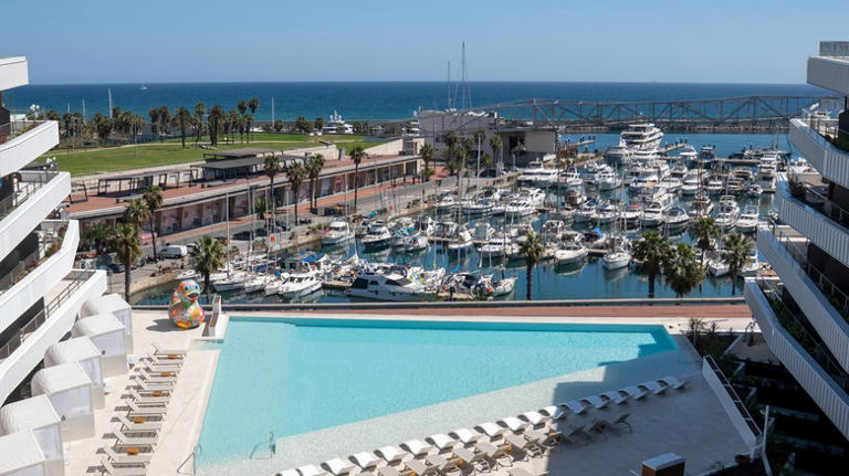 Spain's vibrant hotel near the beach is an ideal Barcelona base with a ...