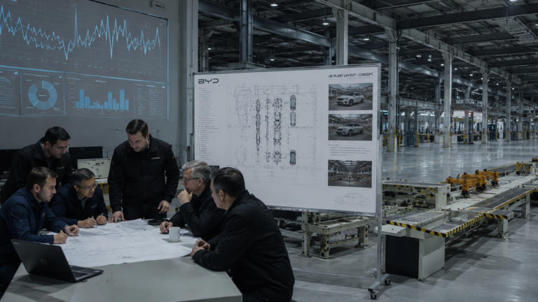 BYD’s UK factory rejection shows energy costs are now auto-industry ...