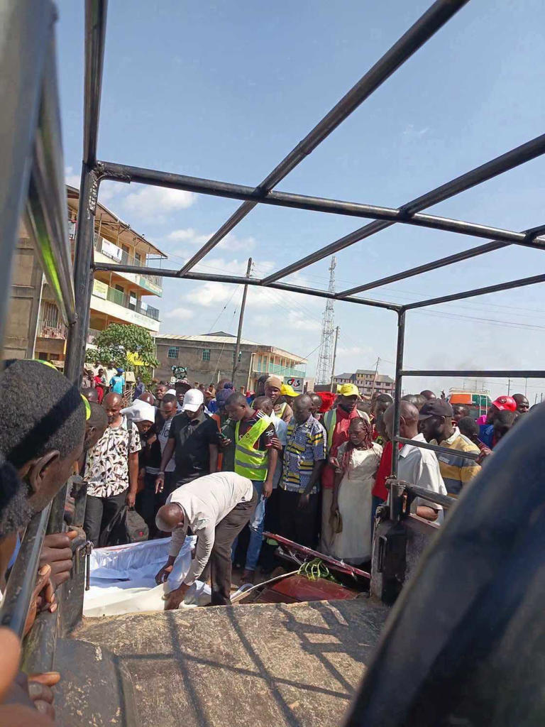 Kakamega: Coffin bursts open on the road as boda rider transporting ...