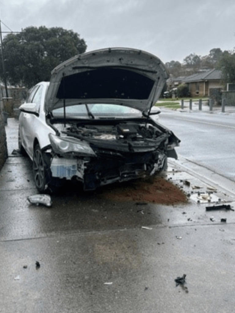 Alleged drunk driver flies car in air, crashes