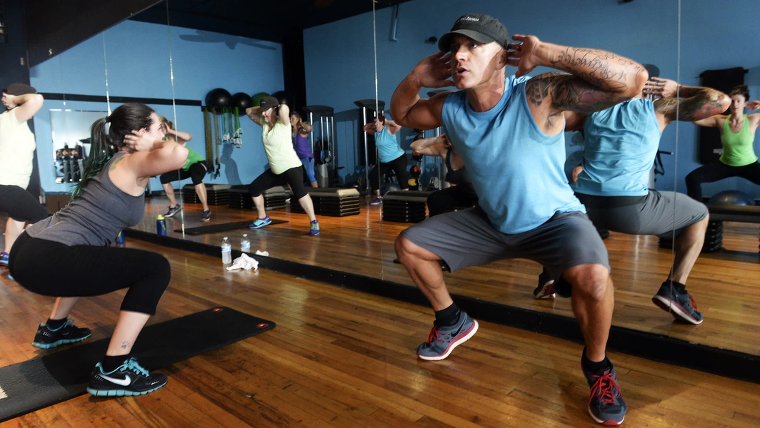 Standing leg exercises for seniors