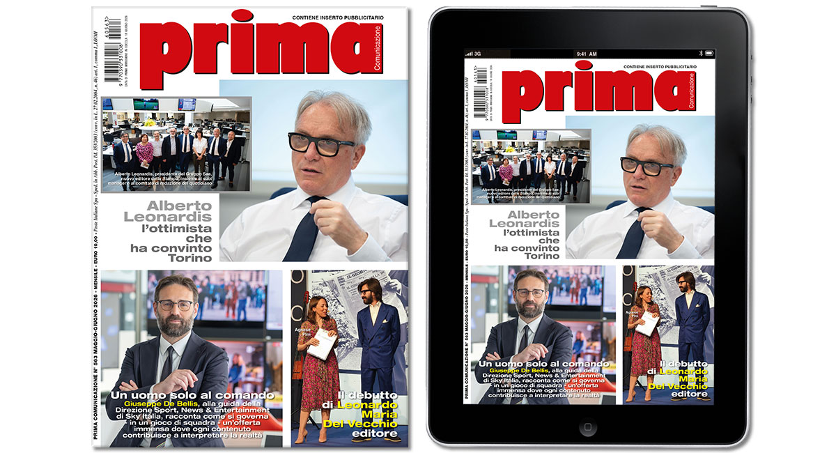 ‘Prima Comunicazione’ è in edicola a Milano e disponibile in digitale
