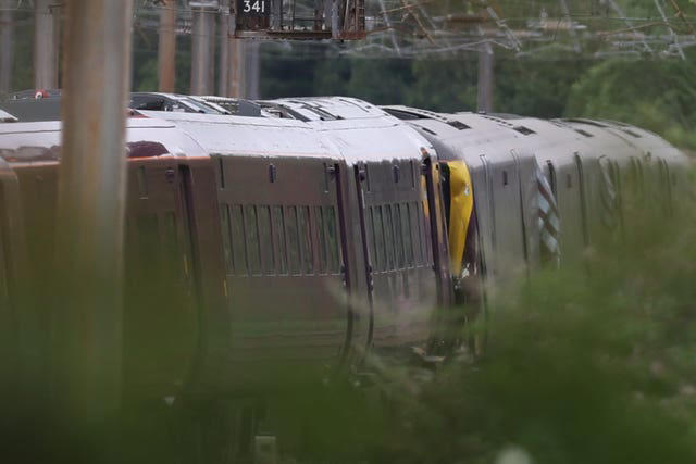 28 in hospital, nine in a critical condition, after train collision