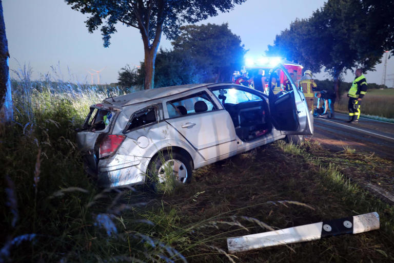 Auf dem Weg zur Party? Auto überschlägt sich bei Hohen Sprenz – vier ...
