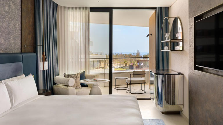 Spain's vibrant hotel near the beach is an ideal Barcelona base with a ...