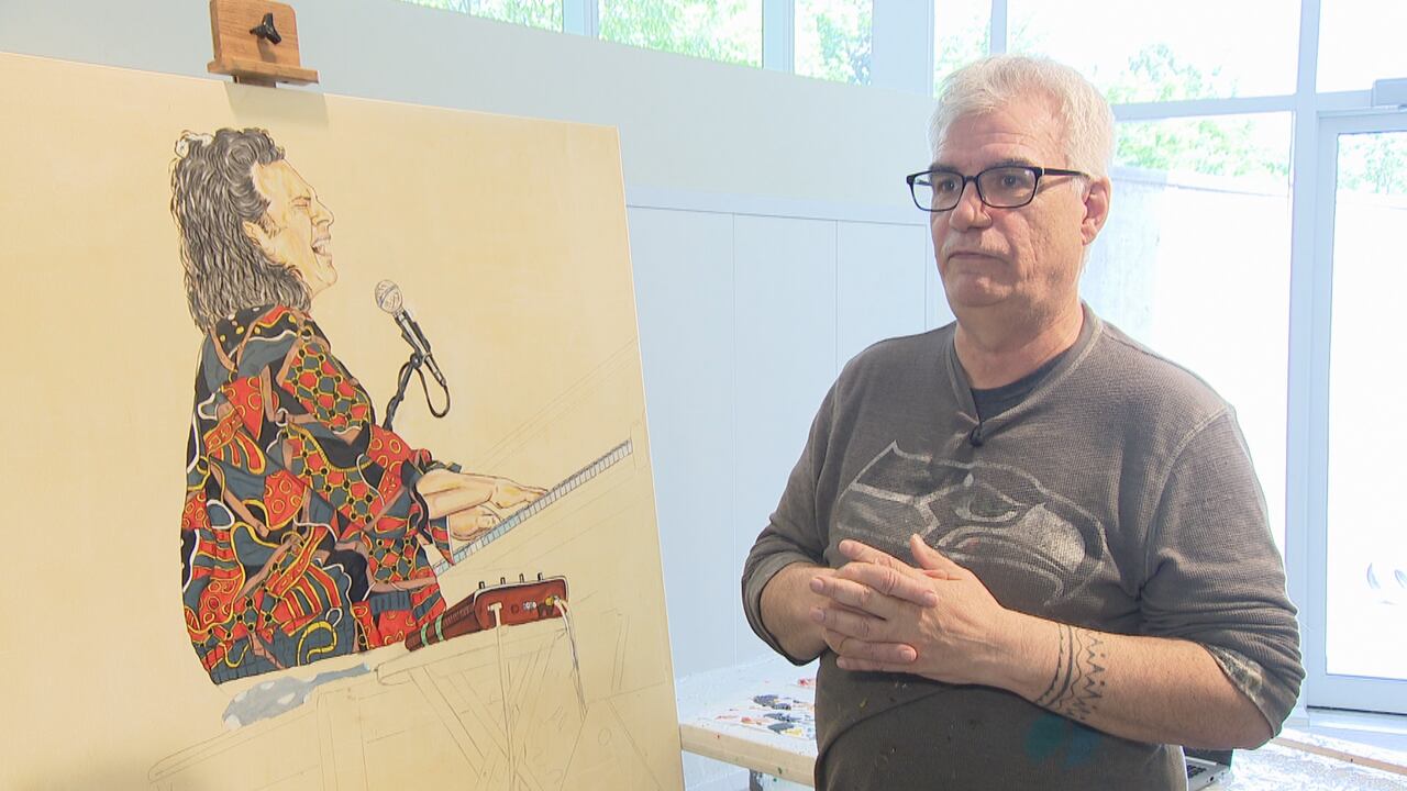 When one Indigenous artist paints another, the goal is more than a likeness