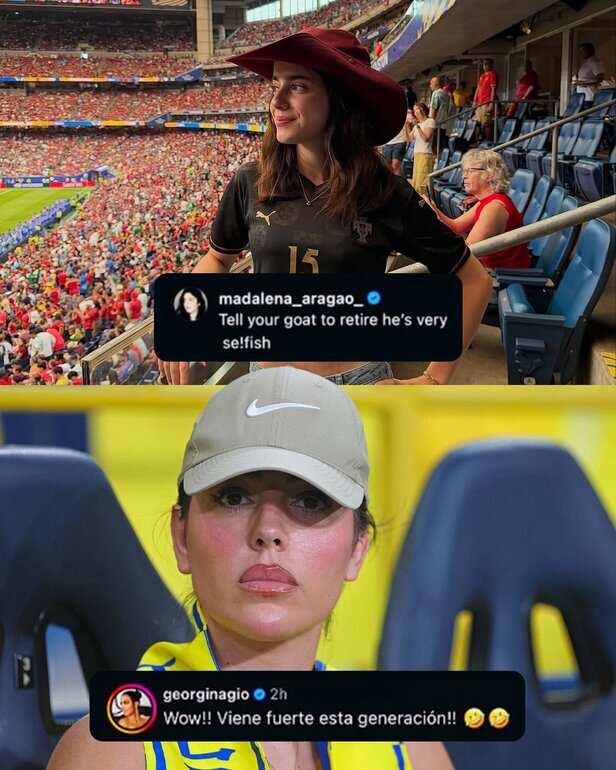 Did Georgina Rodríguez comment on fake post targeting Cristiano Ronaldo ...