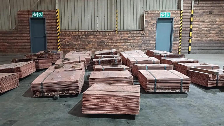 SAPS seizes R12 million in stolen copper in City Deep operation