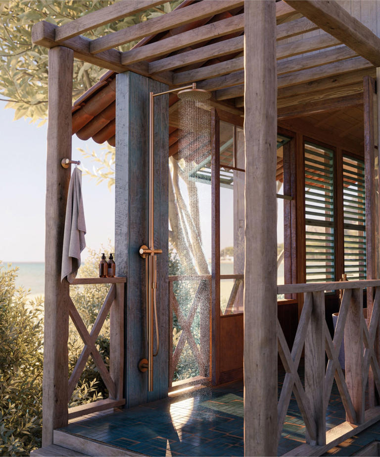 Why outdoor showers require more than just a water connection