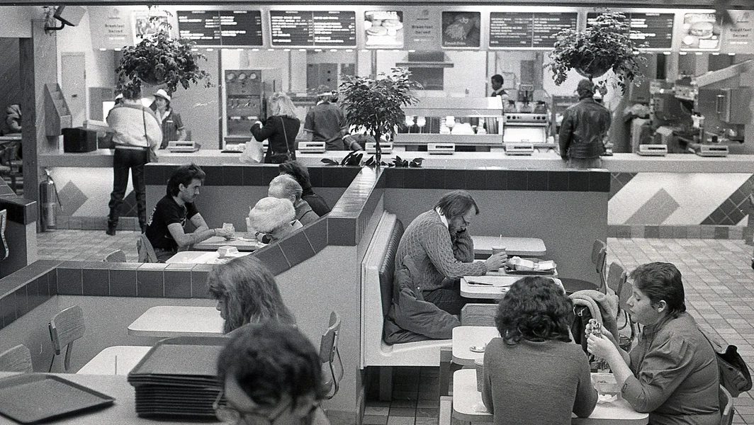 McDonald’s design, menu, and culture in the 1980s