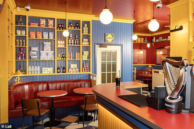 Fight breaks out at Lidl's first-ever pub on opening night as drinkers ...