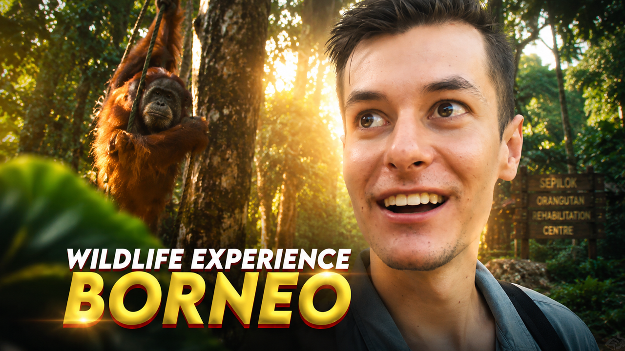 Borneo travel adventure | Rare animals & wild nature experience