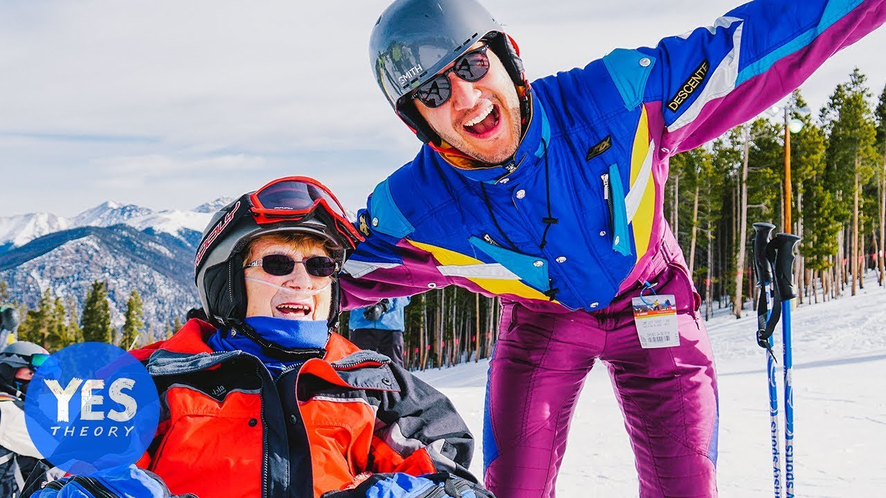 At 88, she returned to the slopes one last time - "You're never too old"