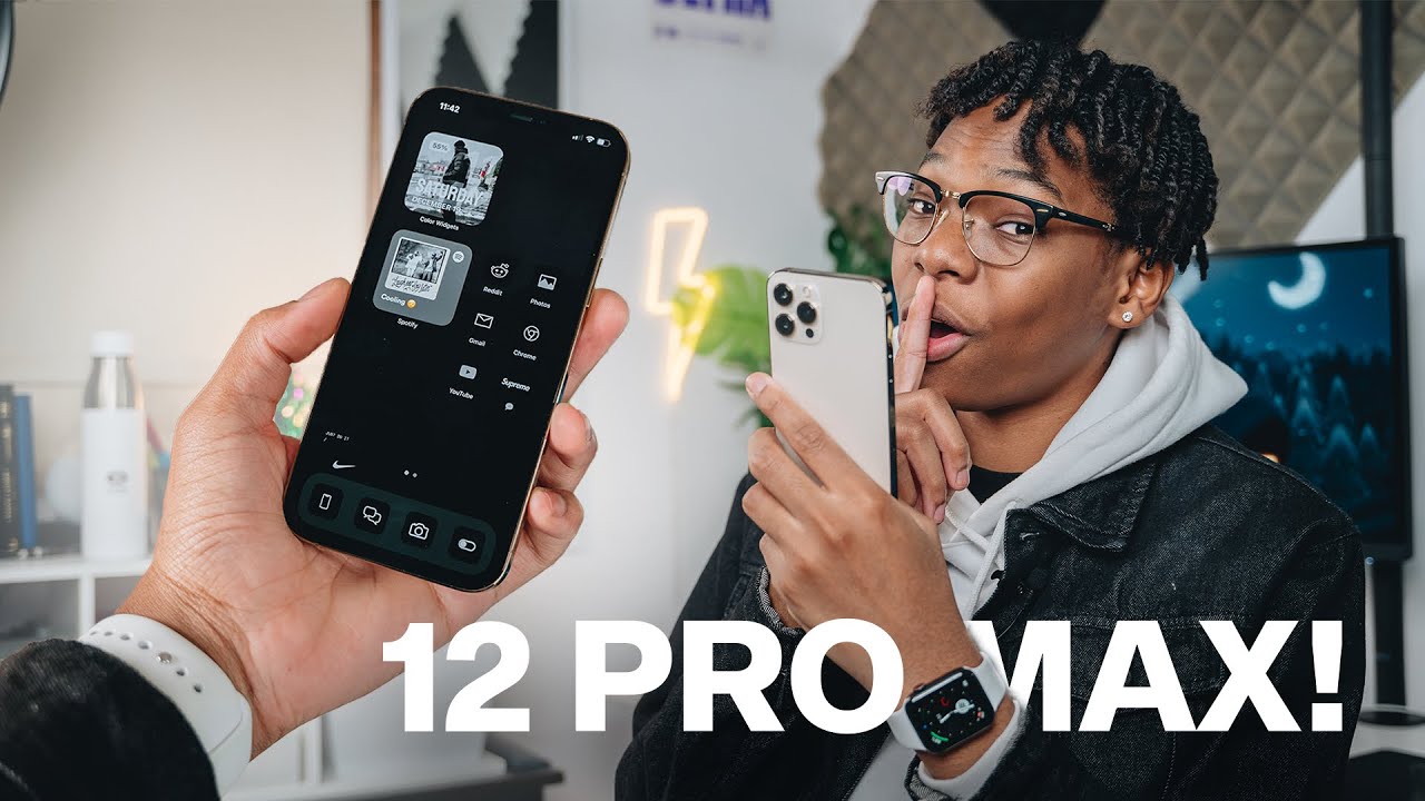 What's on my iPhone 12 Pro Max + Aesthetic Home Screen Setup!
