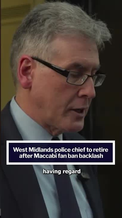 West Midlands Police Chief Craig Guildford retires with immediate effect