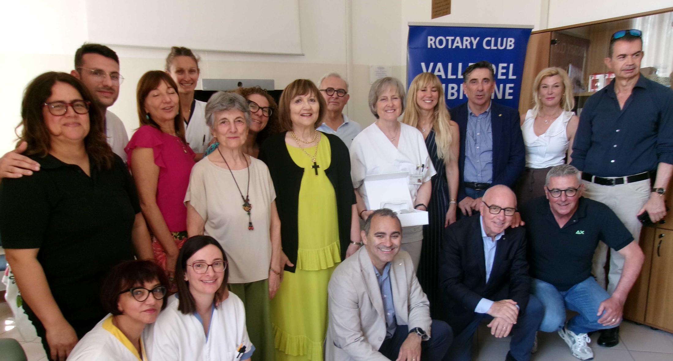 Dai Rotary ecografo portatile all’Hospice