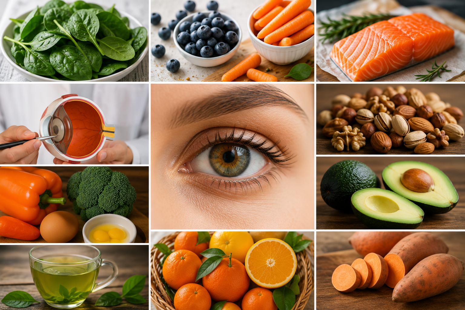 Come preservare la vista nel tempo con il cibo