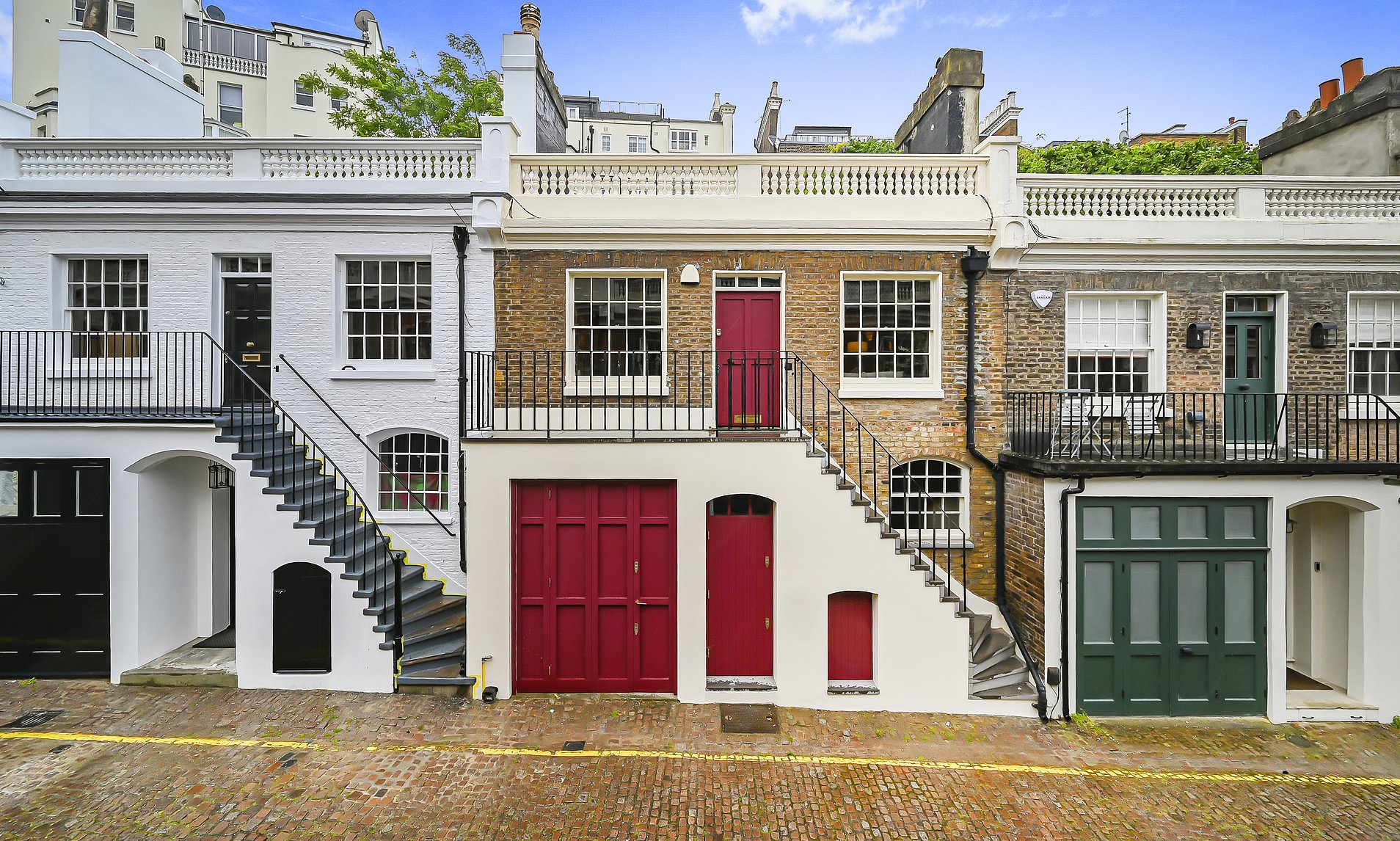 Compact home in prestigious London mews featured in two 1960s films ...