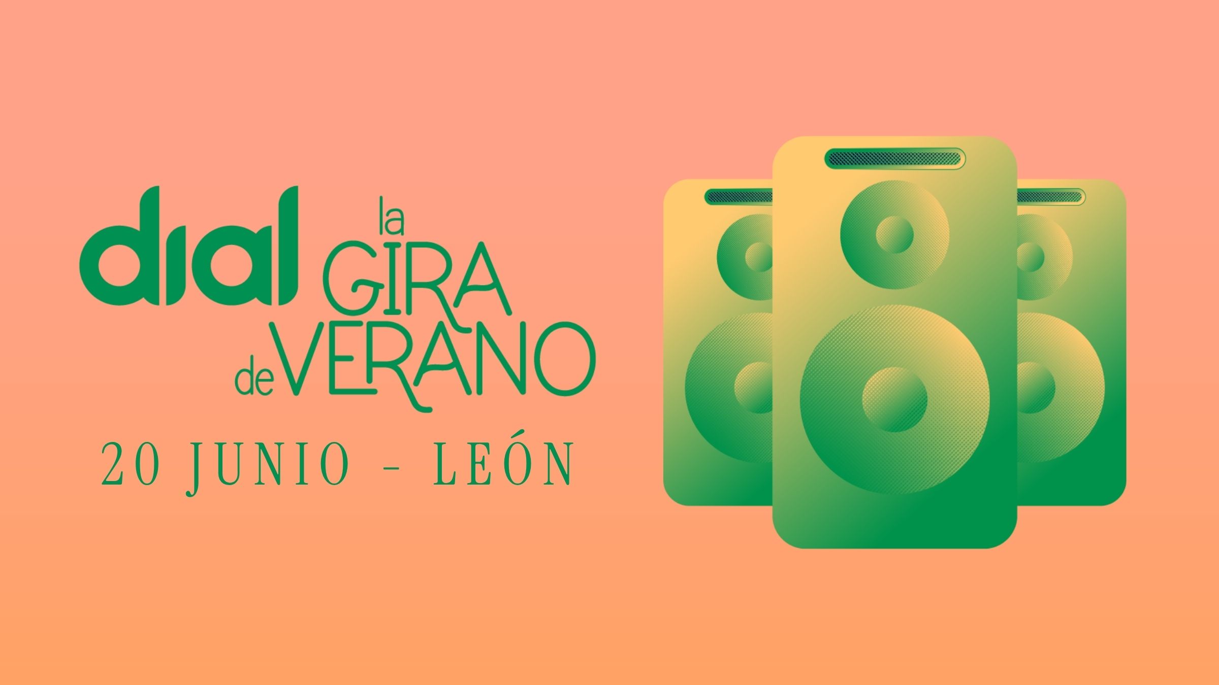 Horario del concierto de la gira de verano de Dial 2026 en León: a qué ...