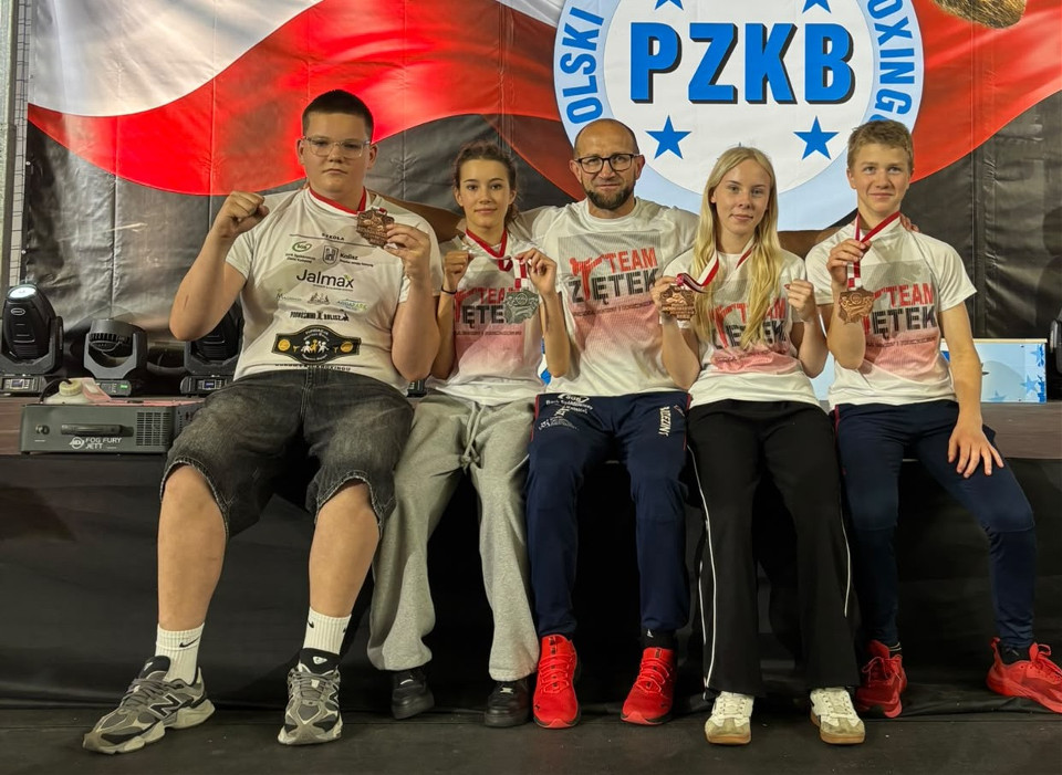 Reprezentanci Ziętek Team zdobyli cztery medale Polish Kickboxing Cup